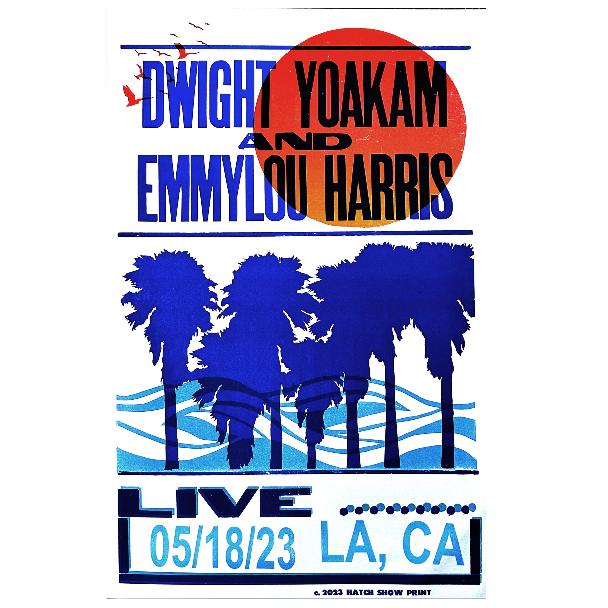 Limited Edition Hatch Show Poster – Dwight Yoakam